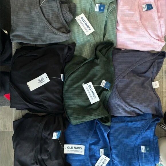 Old Navy | Tops | Old Navy Luxe Ribbed Knit Tops Collection Bundle Of 9 ...
